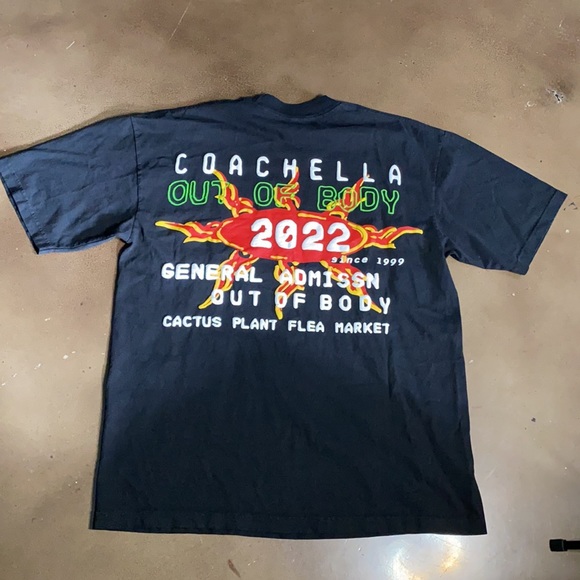 CPFM | Shirts | Coachella X Cactus Plant Flea Market Tee | Poshmark
